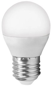 LED žárovka E27 G45 5W MiniGlobe, univerzální bílá