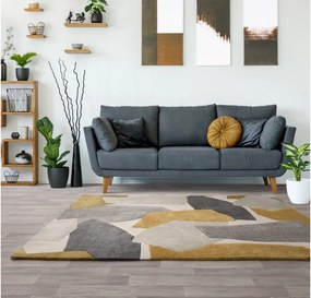 Tribeca Design Kusový koberec Inxs Elements Ochre Rozměry: 120x170 cm