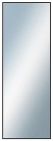 DANTIK - Zarámované zrcadlo - rozměr s rámem cca 50x140 cm z lišty Hliník černá | P03-021 (7003021)