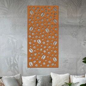 dřevo života Dřevěný panel KÁVOVÁ ZRNA malá Zvolte rozměr (cm): 60x120, Zvolte barvu dekoru: Třešeň