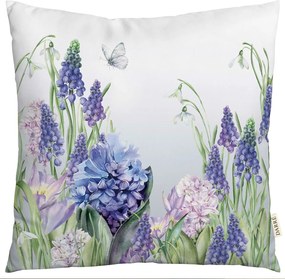 Dekorační povlak na polštářek Voňavé hyacinty