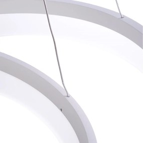 Závěsné LED svítidlo Ring, 2x LED 60w, 4000k, w