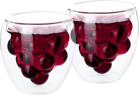 Termo sklenice na víno a vodu, 2 ks, 180 ml, HOTCOLDER TYP 28