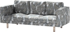 Potah na pohovku IKEA Norsborg 3-místná barva vícebarevná látka pletený vzor, vzorované