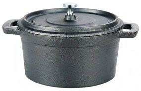 Litinový hrnec 0,6 L 14 cm Grey 53302