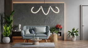 Toolight - LED závěsné svítidlo APP856-CP, černá, OSW-04031