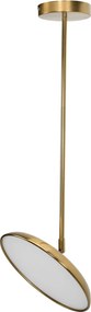 Toolight Toolight, LED stropní svítidlo APP1281-CP Gold, zlatá lesklá, OSW-05183