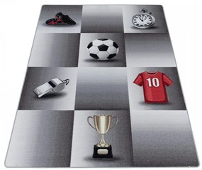 Dětský protiskluzový koberec Play pro malého fotbalistu
