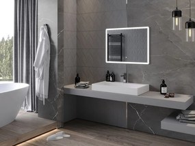 Mexen Navia koupelnové zrcadlo s podsvícením 80 x 60 cm, LED 6000K, proti zamlžení - 9803-080-060-611-00