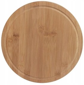 BISK Erga, bambusová krájecí deska 280x280x10 mm, hnědá, Erga-07877
