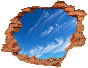 Wallmuralia Nálepka fototapeta 3D výhled Modré nebe 90x70 cm