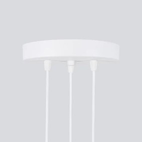 Závěsné svítidlo SOLLUX KARBON 3P bílá GU10 3x10W bez žárovek SL.1538