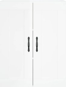 vidaXL Skříň highboard 69,5 x 34 x 180 cm kompozitní dřevo [3199651] Barva: Bílá