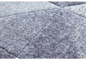 koberec FEEL 5672/17944 Trojúhelníky béžový/fialový velikost 120x170 cm | krásné koberce cz