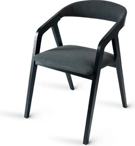 Murdia Jídelní židle FRAME SOFT buk černá