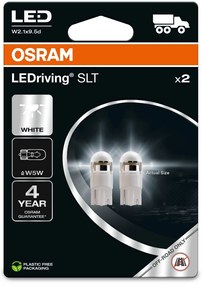 Led autožárovka ledriving slt, w5w, 24v, w2.1x9.5d