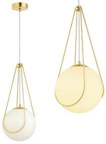 Toolight Závěsné osvětlení Modern D34 APP1793-1CP 20cm zlaté