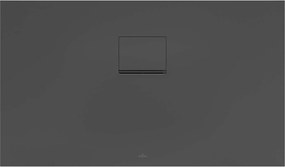 Villeroy & Boch Squaro Infinity - Sprchová vanička, 120x70 cm, Antracit UDQ1270SQI2BV-1S