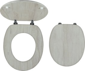 Novaservis - WC sedátko, dýhované MDF, panty kov-chrom, WC/DUBVELVET