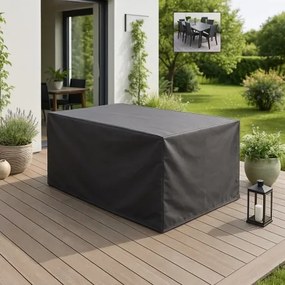 Ochranný obal na stůl 150x90 cm + 4 až 6 polohovacích křesel -