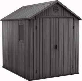 KETER DARWIN 6 x 8 zahradní domek, 190 x 244 x 221 cm, šedý 17210355