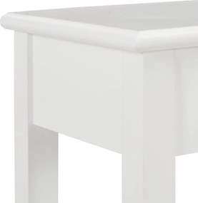 vidaXL Konzolový stolek 110 x 35 x 80 cm dřevo [249900] Barva: Šedá