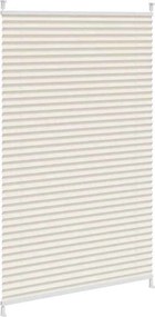 vidaXL Plisované žaluzie / rolety Plisse 70 x 125 cm - [240598] Barva: Bílá