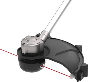 GüDE GMBH Güde FS 36-302-30 2x18V - akumulátorový křovinořez (s 2x3,0 Ah akumulátory a nabíječkou)