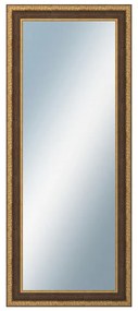 DANTIK - Zarámované zrcadlo - rozměr s rámem cca 50x120 cm z lišty KLASIK hnědá (3004)