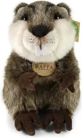 RAPPA Plyšový bobr 25 cm / ECO-FRIENDLY / od 0 měsíců