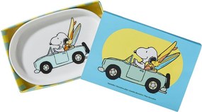 PEANUTS Talířek na šperky oválný Snoopy v kabrioletu 15 x 10 cm