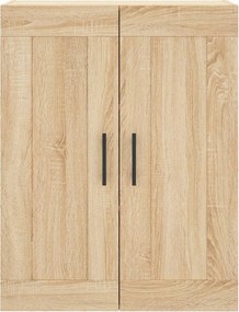Skříň highboard dub sonoma 69,5 x 34 x 180 cm kompozitní dřevo 3200028