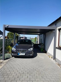 Rojaplast INTRO PLUS 4x3 m, hliník - volně stojící