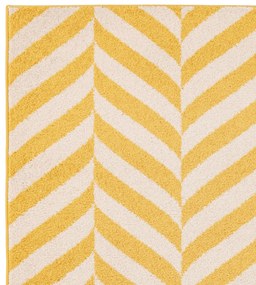 Tribeca Design Kusový koberec Jars Yellow Chevron Rozměry: 200x290 cm