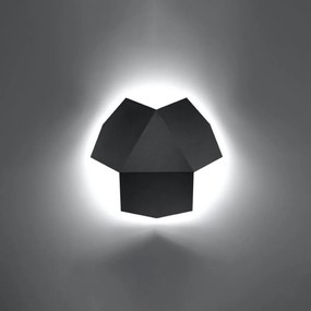 Sollux Lighting Nástěnná lampa TRE černá