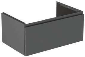 Ideal Standard Finesse - Umyvadlová skříňka, 80x51x37 cm, 1 zásuvka, matný antracit E3392Y2