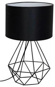 Milagro | Stolní lampa BASKET 1xE27/60W/230V černá | DE7201