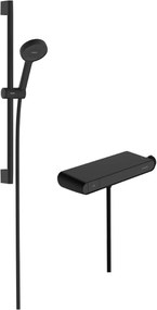 Hansgrohe Activera Select S - Sprchový set s termostatem, 2 proudy, EcoSmart, matná černá 28087670