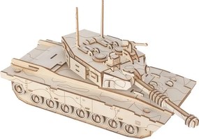 Dřevěné 3D puzzle Tank M1 Abrams