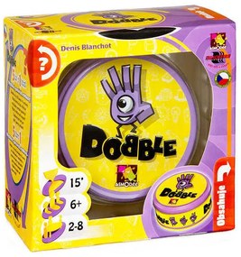 ASMODEE Hra postřehová Dobble v plechové krabičce *SPOLEČENSKÉ HRY* asdobb