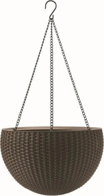 Keter Květináč Keter Hanging Sphere mocha KT-610365