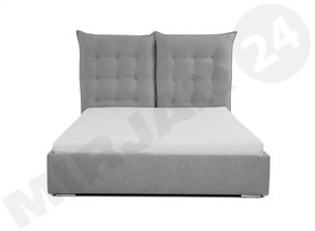 Čalouněná postel Simon, Rozměr postele: 140 x 200 cm, Potah:: Baku 2914, Další možnosti: s rolovaným roštem