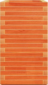Zahradní truhlík voskově hnědý 90 x 40 x 72 cm masivní borovice 3282636