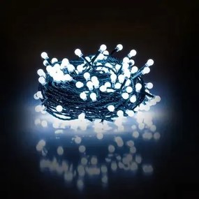 Retlux RXL 219 vánoční řetěz kuličky / 100LED / 10+5m / časovač / Stud