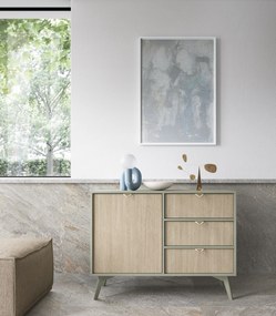PSK Komoda NATURAL, Eukalyptus/Scandi 106 cm