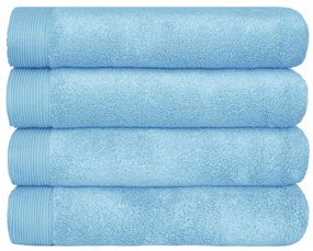 SCANquilt modalový ručník MODAL SOFT světle modrá žínka 15 x 21 cm