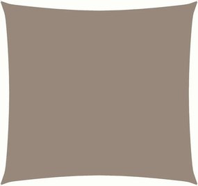 Stínící plachta oxfordská látka čtvercová 6 x 6 m taupe 135417