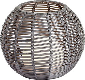 Venkovní stolní lampa tmavě šedá 25 cm vč. LED dobíjecí s USB-C IP44 - Oli