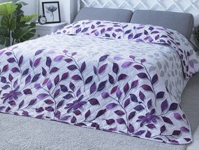 XPOSE® Přehoz na postel IVANKA - fialový 220x240 cm