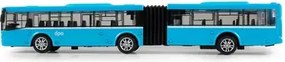 RAPPA Kovový kloubový autobus DPO Ostrava modrý 18 cm / Zpětný chod